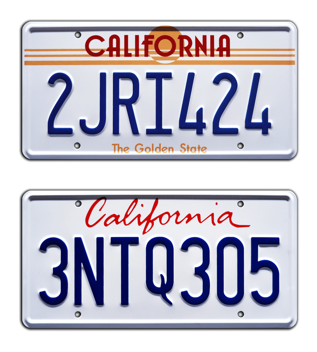 The Fast and the Furious | 2JRI424 + 3NTQ305 | Metal Stamped Replica ...