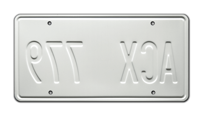 Transformers: Rise of the Beast | Mirage | Metal Stamped Vanity License ...