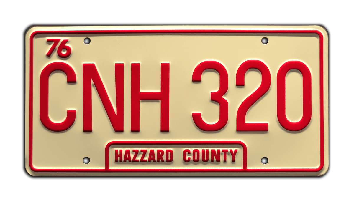 The Dukes of Hazzard | General Lee | CNH 320 | Metal Stamped Replica ...