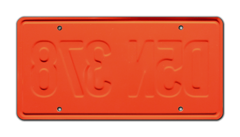 Planes, Trains and Automobiles | Rental Car | D5N 378 | Metal Stamped ...