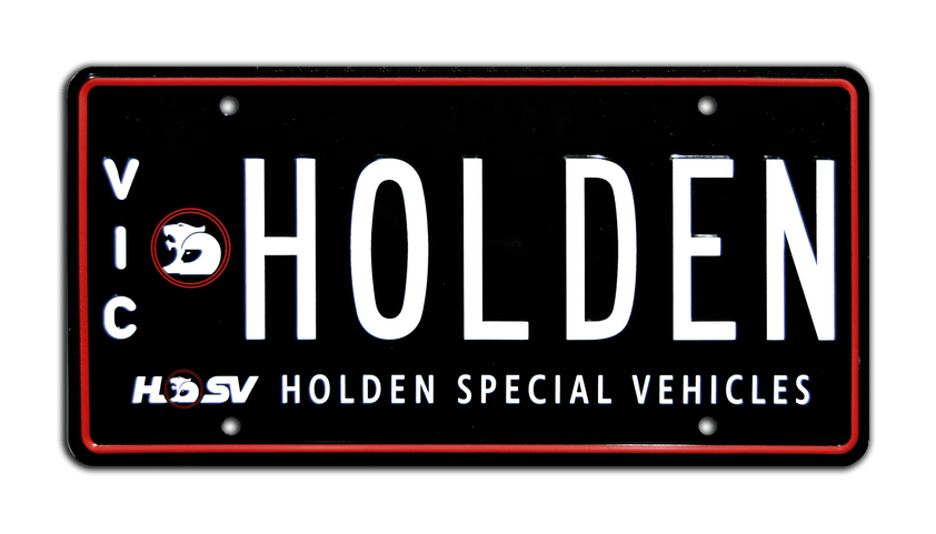 Outback in the Midwest 2021 | HOLDEN HSV | Aluminum Vanity License ...