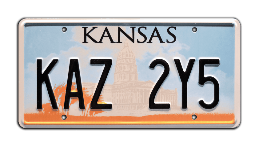 Supernatural | Winchester's Impala | KAZ 2Y5 + CNK 80Q3 | Metal Stamped ...