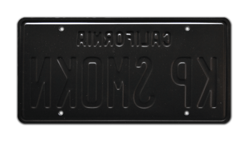 Cheech & Chong's Last Movie | KP SMOKN | Metal Stamped Replica Prop ...