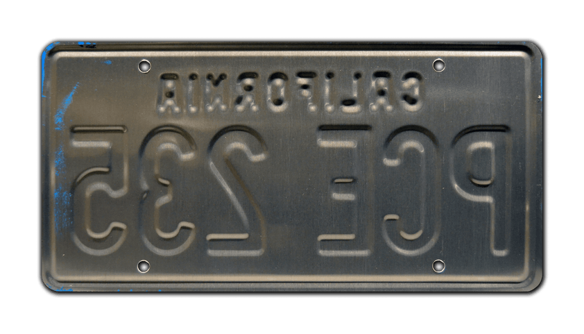 Stranger Things | Billy’s Camaro | PCE 235 | Metal Stamped Vanity Prop ...