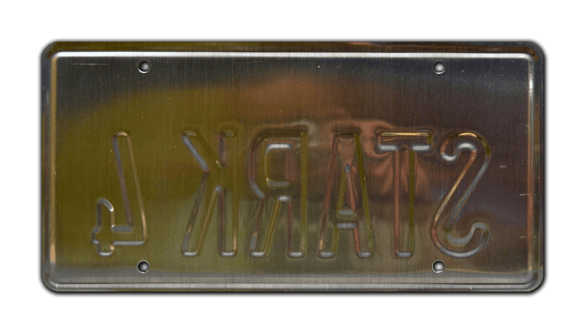 Iron Man | Tony Stark's 2007 Audi R8 | STARK 4 | Metal Stamped Replica ...