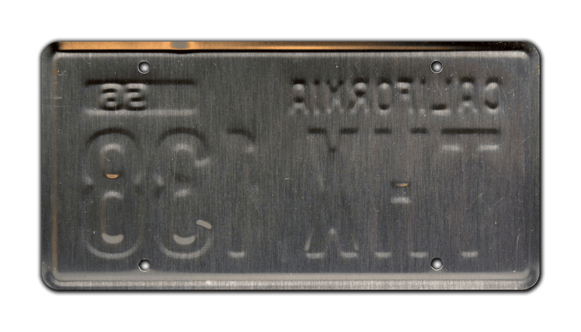 American Graffiti | Milner's Deuce Coupe | THX 138 | Metal Stamped ...
