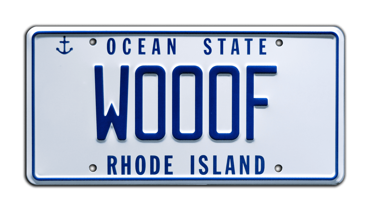 Dumb and Dumber| Mutt Cutts Van | WOOOF | Metal Stamped Replica Prop ...